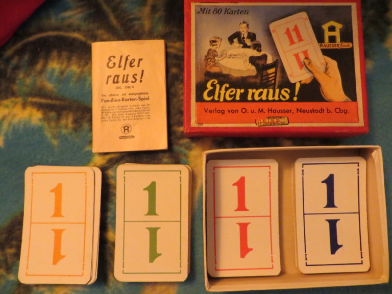 Hausser Elfer raus Nr 210 Karten 4 Farben 2 – SAMMLERCLUB / COLLECTORS ...