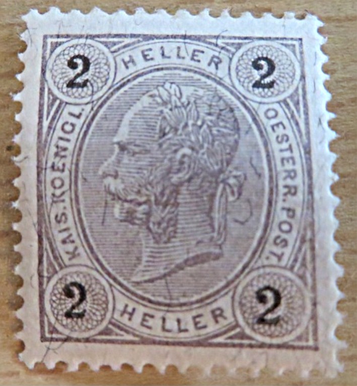 2 Heller 1899 Briefmarke Kaiserkopf links ungestempelt – SAMMLERCLUB ...