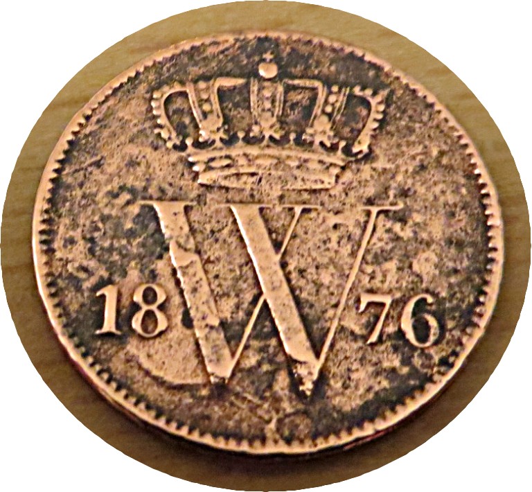 1 Cent 1876 Wilhelm III. Holland Münzen – SAMMLER CLUB / COLLECTORS CLUB / VINTAGE CLUB / STAMPS ...
