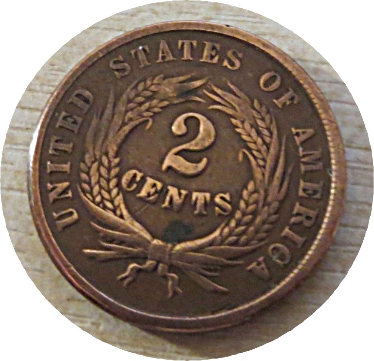 2 Cents 1864 USA – SAMMLERCLUB / COLLECTORS CLUB / VINTAGE CLUB ...